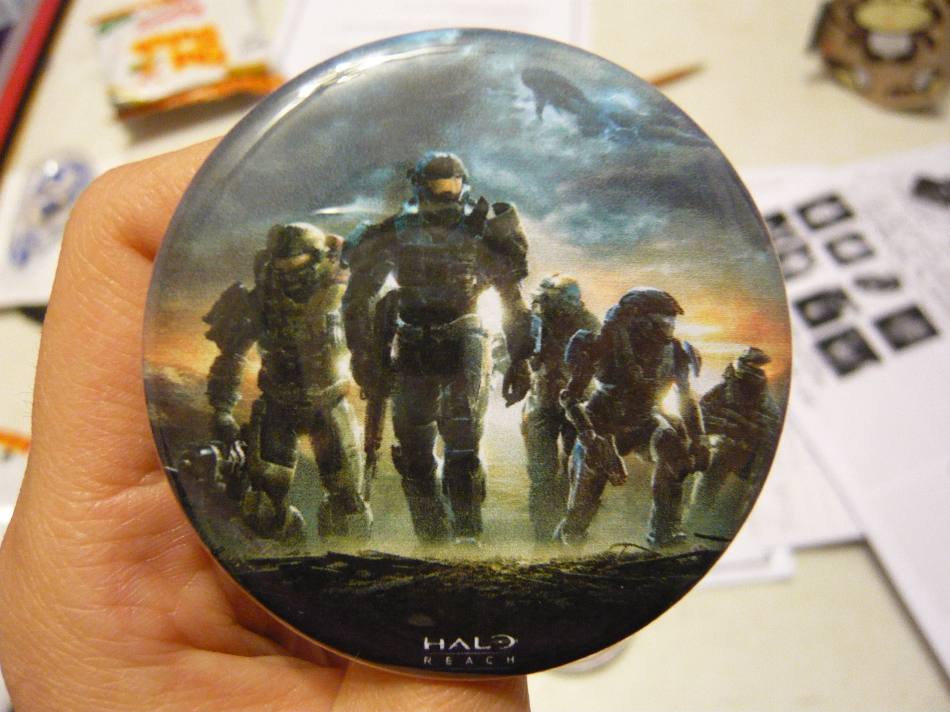 Custom Halo Buttons | Pretty Buttoner Co.